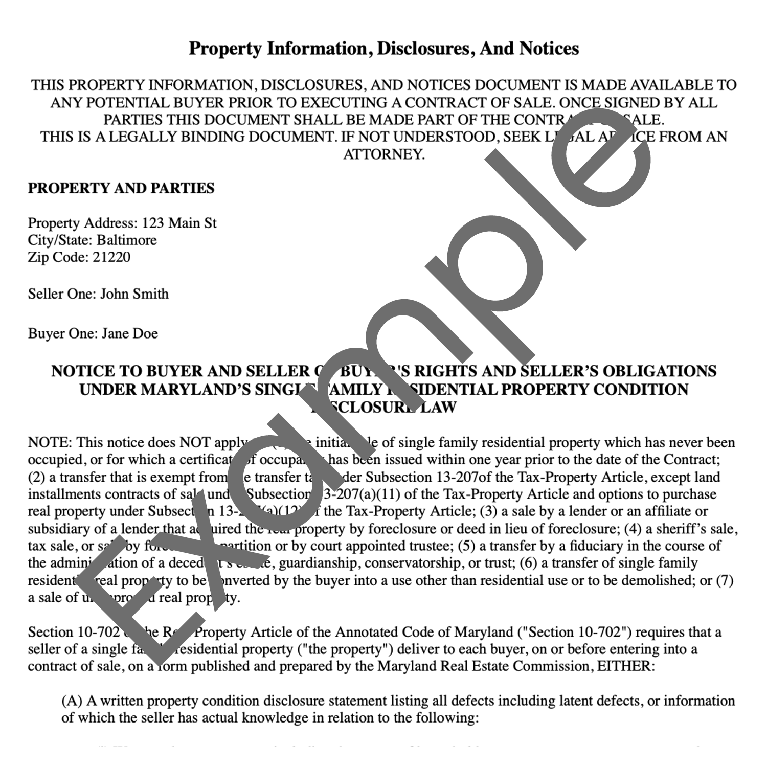 Contract Documents The Flat Rate Real Estate Title Contract Documents The Flat Rate Real Estate Title